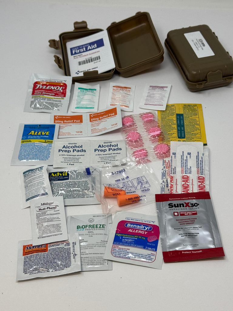 First Aid kit Pocket size model G-50 and medium size first aid kit ...