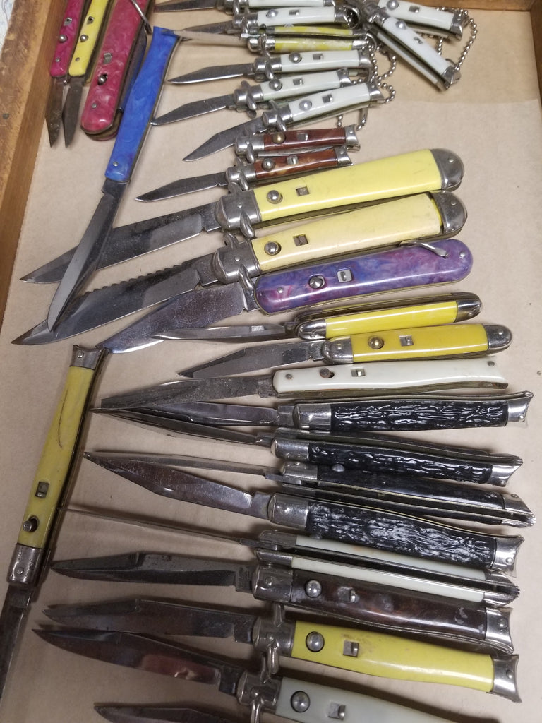 Vintage Knives 1926 to 1999 lost inventory found these are NEW made in ...