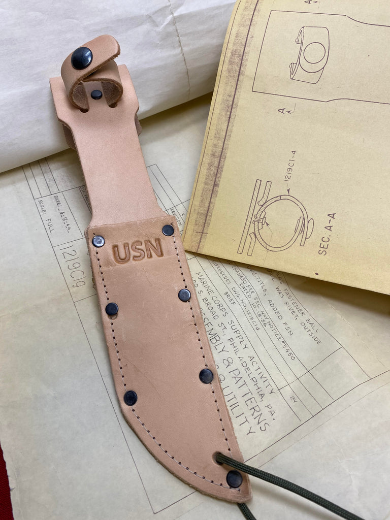 Mark 1 U.S. Navy General Purpose Deck Knife-WWII Authentic Reproductio ...